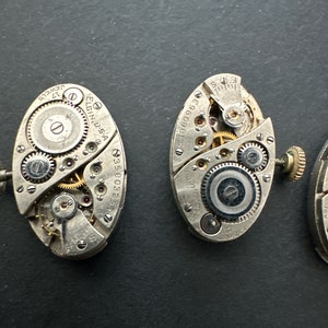 Watch Movements Elgin Vintage Parts Steampunk Jeweled Movements G88 - Etsy