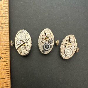 Watch Movements Elgin Vintage Parts Steampunk Jeweled Movements G88 - Etsy