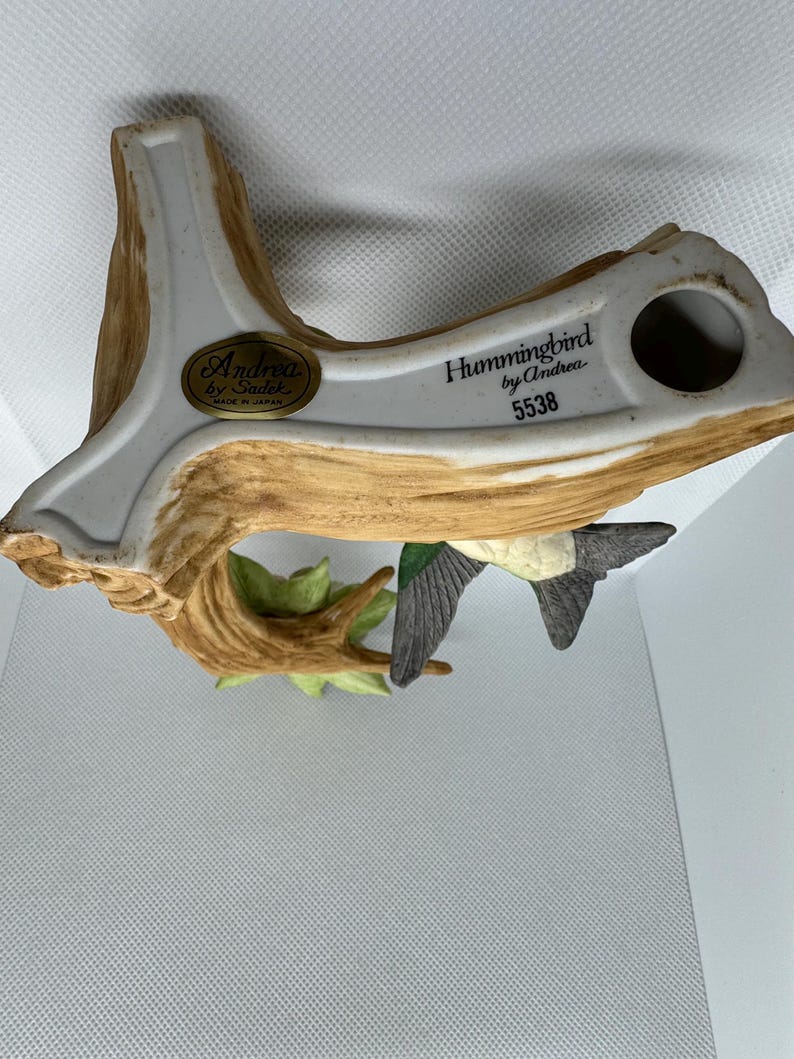 1980's Andrea by Sadek Hummingbird Porcelain Figurine 5538 - Etsy