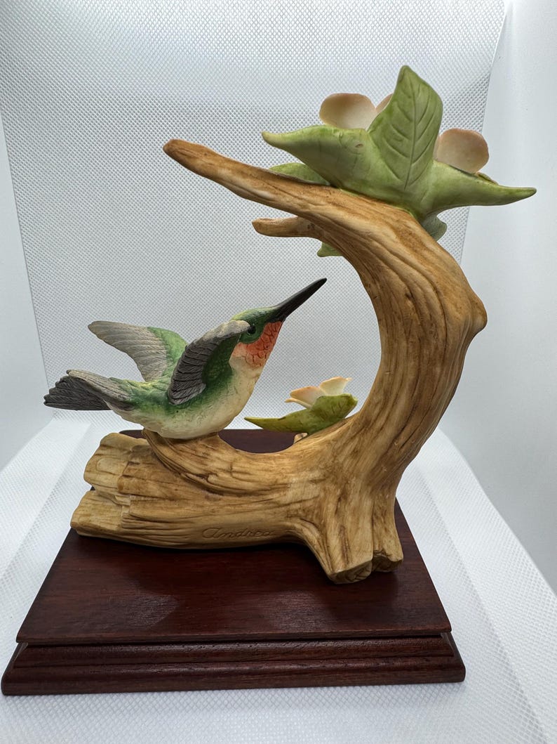 1980's Andrea by Sadek Hummingbird Porcelain Figurine 5538 - Etsy