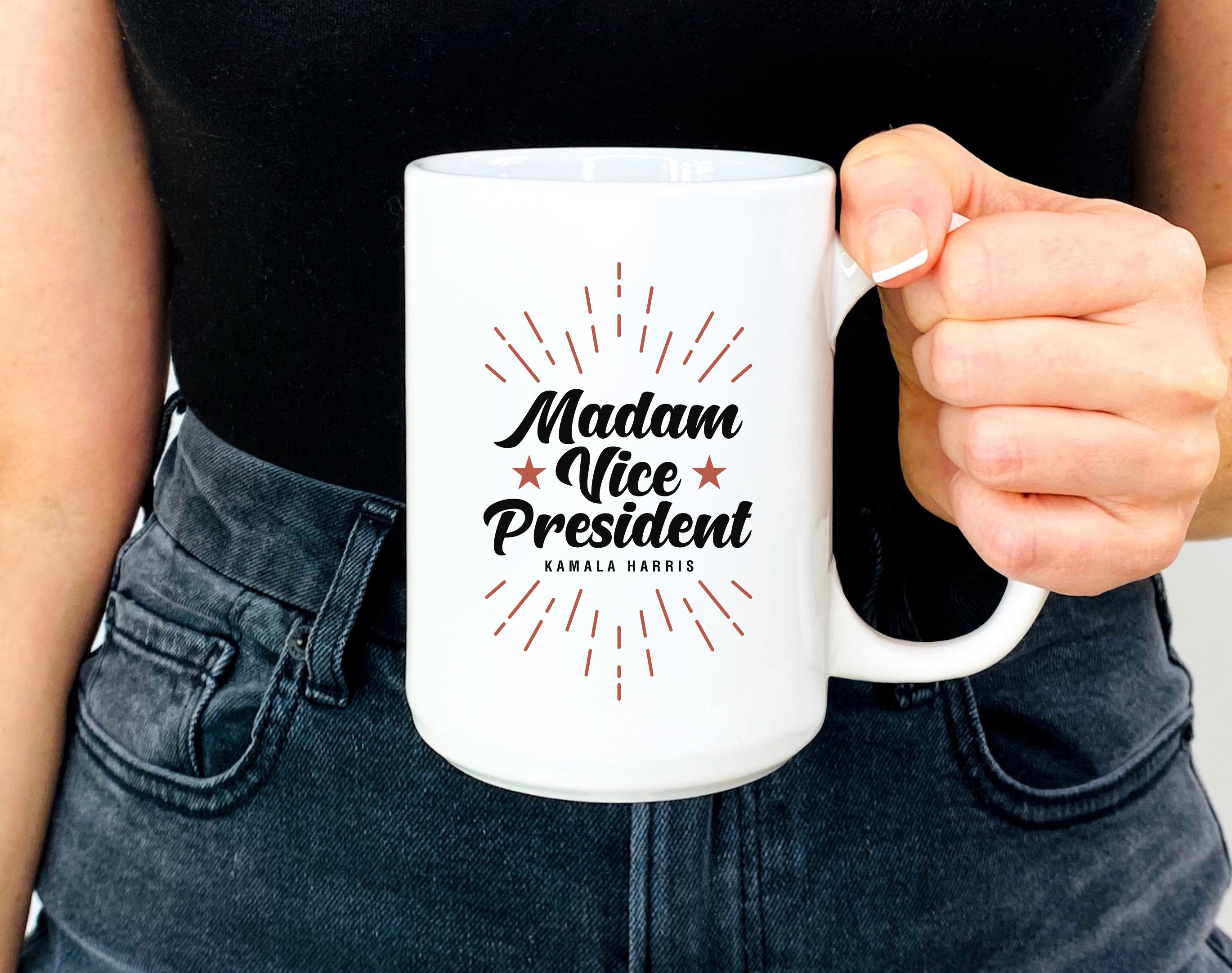 MADAM VICE PRESIDENT 15 oz. Ceramic Mug Large Oversized | Etsy