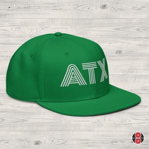 ATX Baseball Cap in Kelly Green • Austin TX / Austin Texas Classic ...