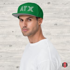 ATX Baseball Cap in Kelly Green • Austin TX / Austin Texas Classic ...