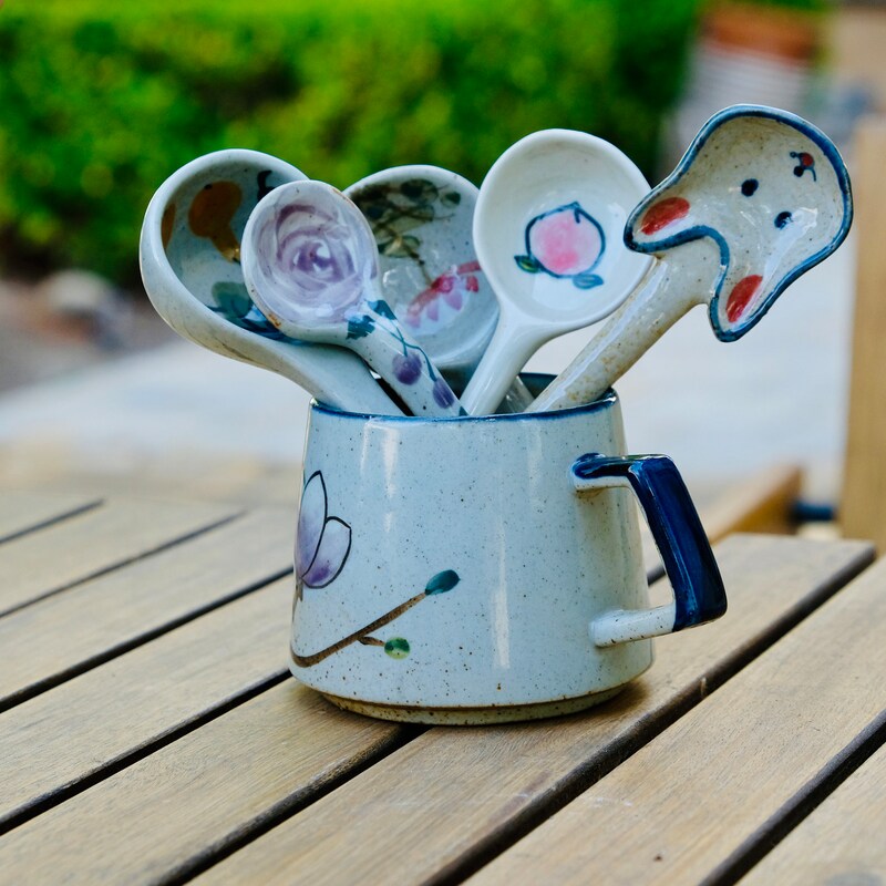 Ceramic Measuring Spoons - Etsy