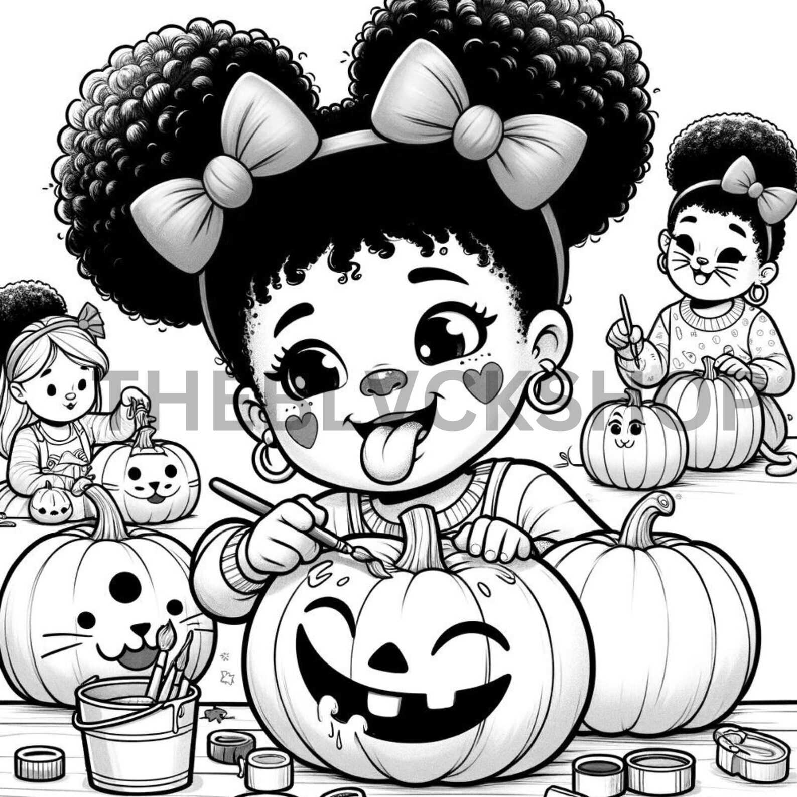 10 Halloween Fun & Creative Kids Coloring Pages | Printable Coloring ...