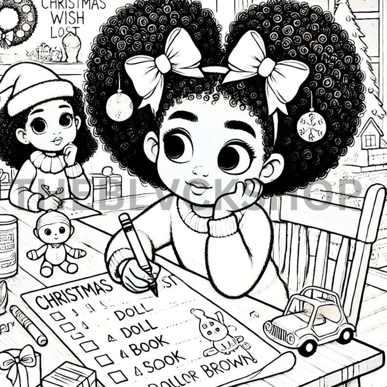 10 Christmas Fun & Creative Kids Coloring Pages Printable Coloring ...