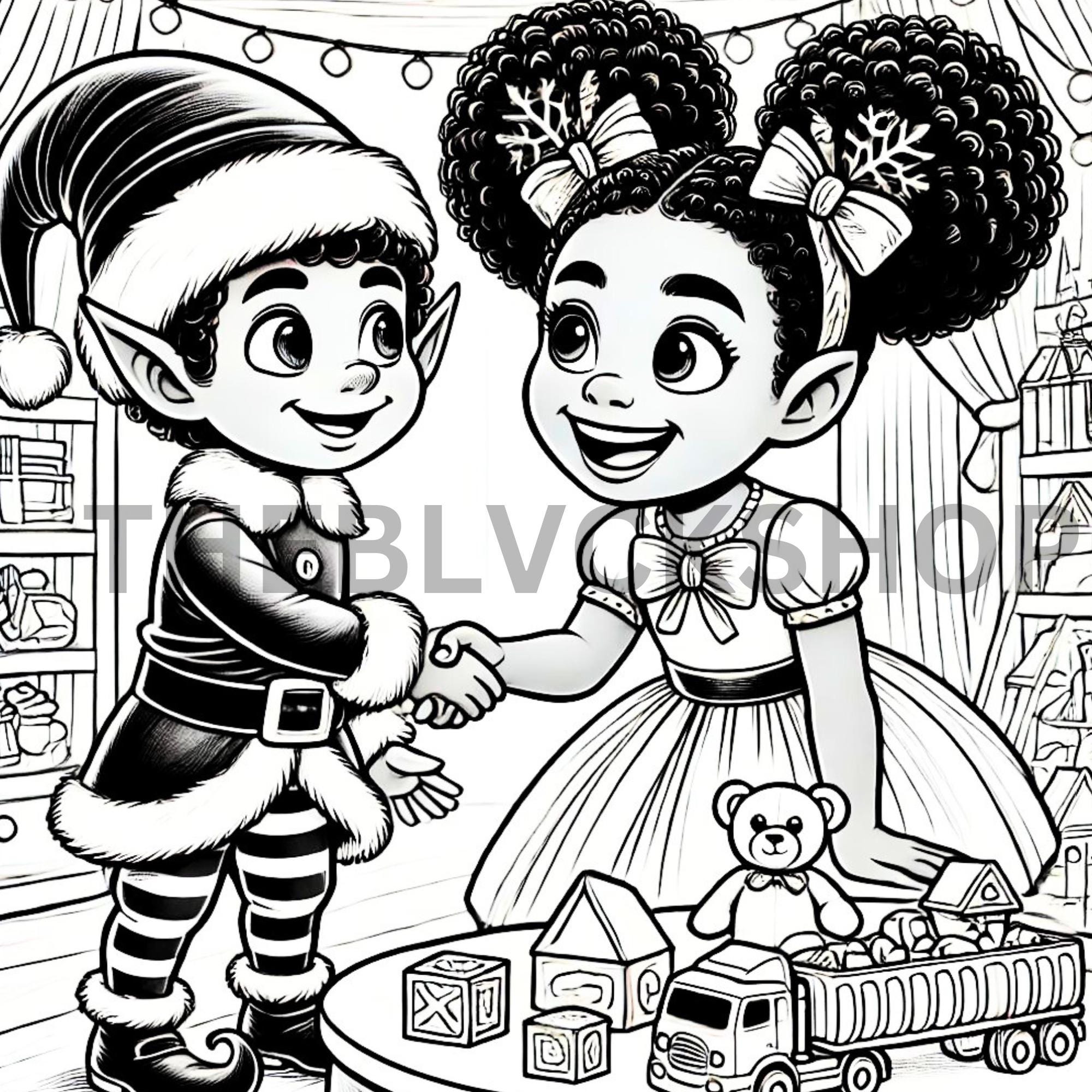 10 Christmas Fun & Creative Kids Coloring Pages Printable Coloring ...