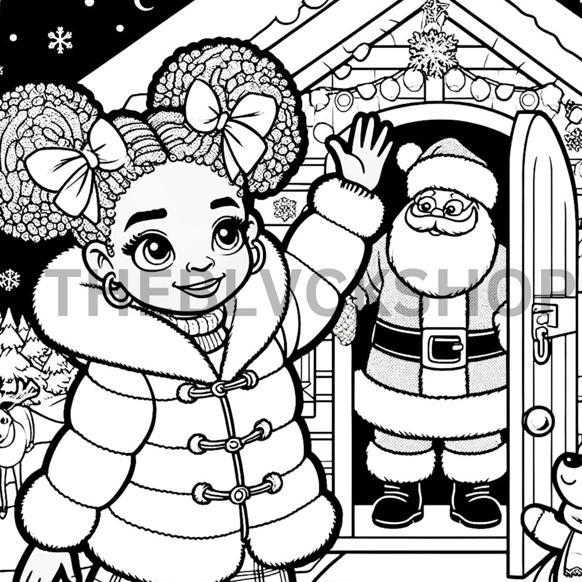 10 Christmas Fun & Creative Kids Coloring Pages Printable Coloring ...