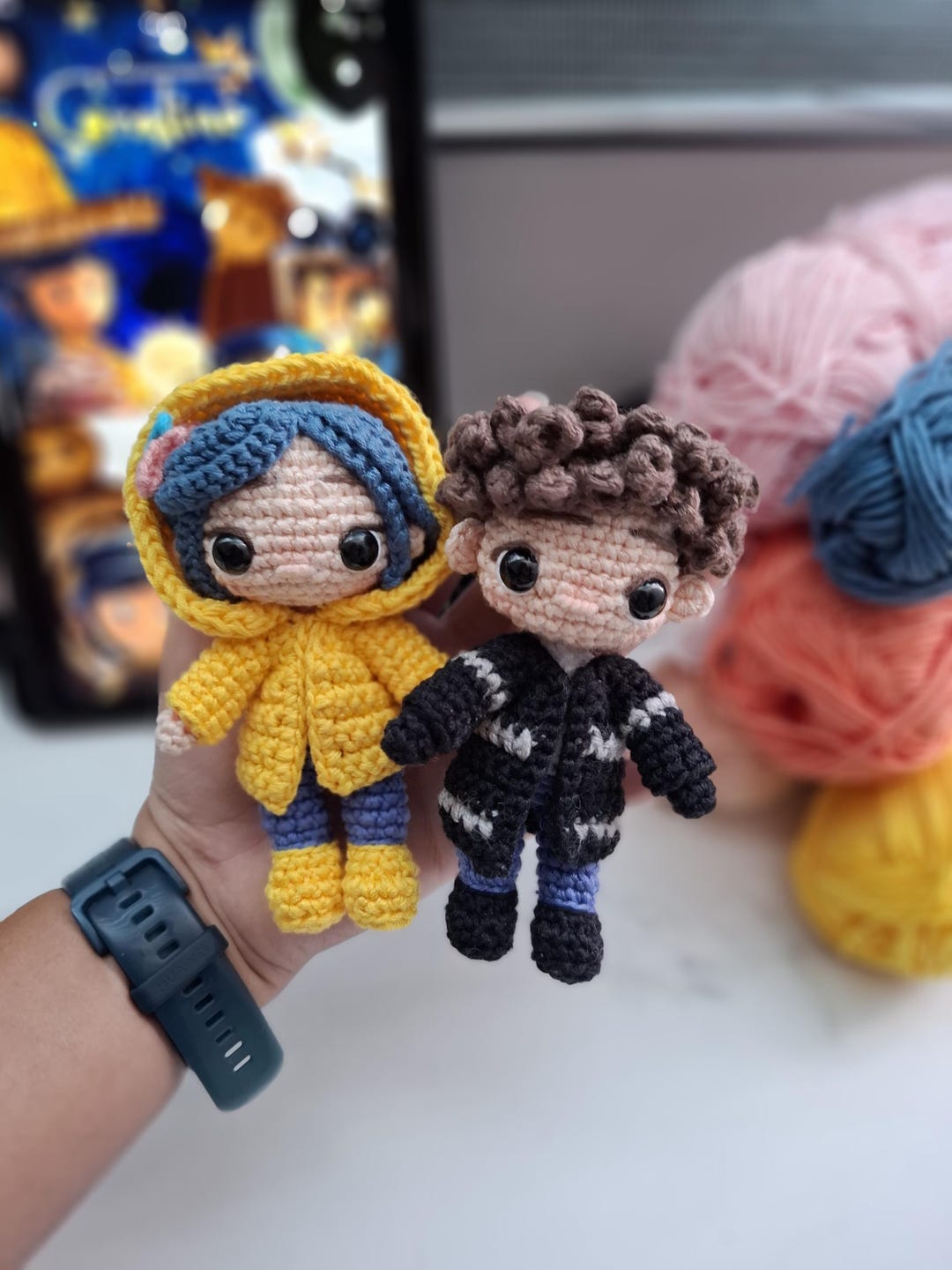 Coraline and Wybie Crochet Pattern PDF Ebook - Etsy