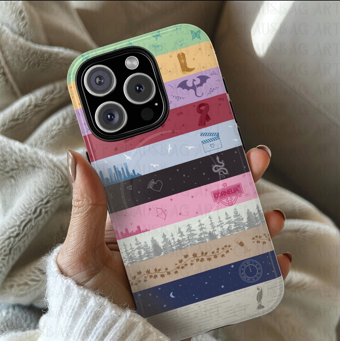 Magsafe Phone Case Featuring All Pop Eras Illustration for iPhone 16 ...
