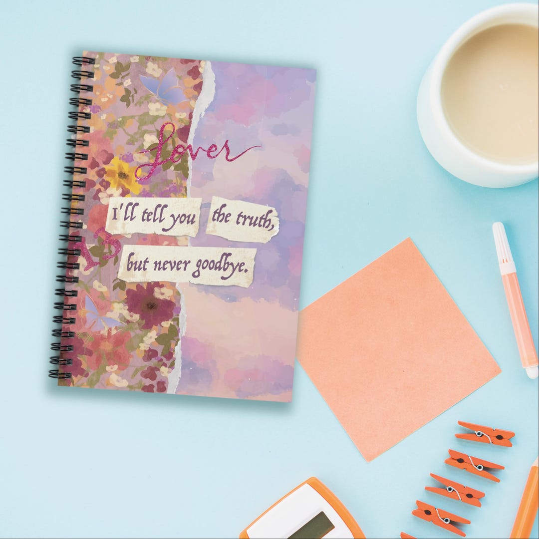 Notebook Swiftie Spiral Lined Lover's Journal Perfect Gift for Swifties ...