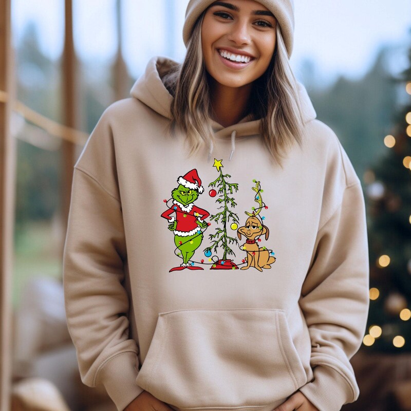 Grinch Hoodie - Etsy