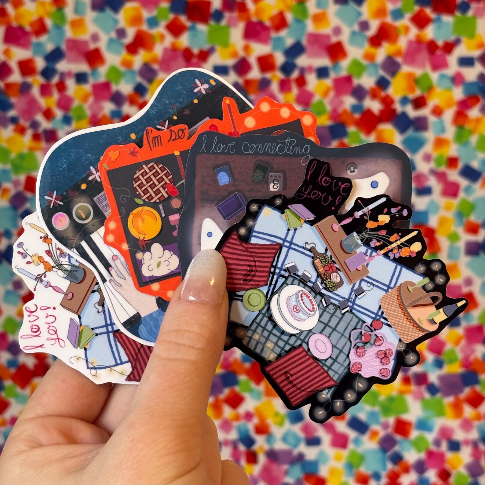 Tables Sticker Set - Etsy