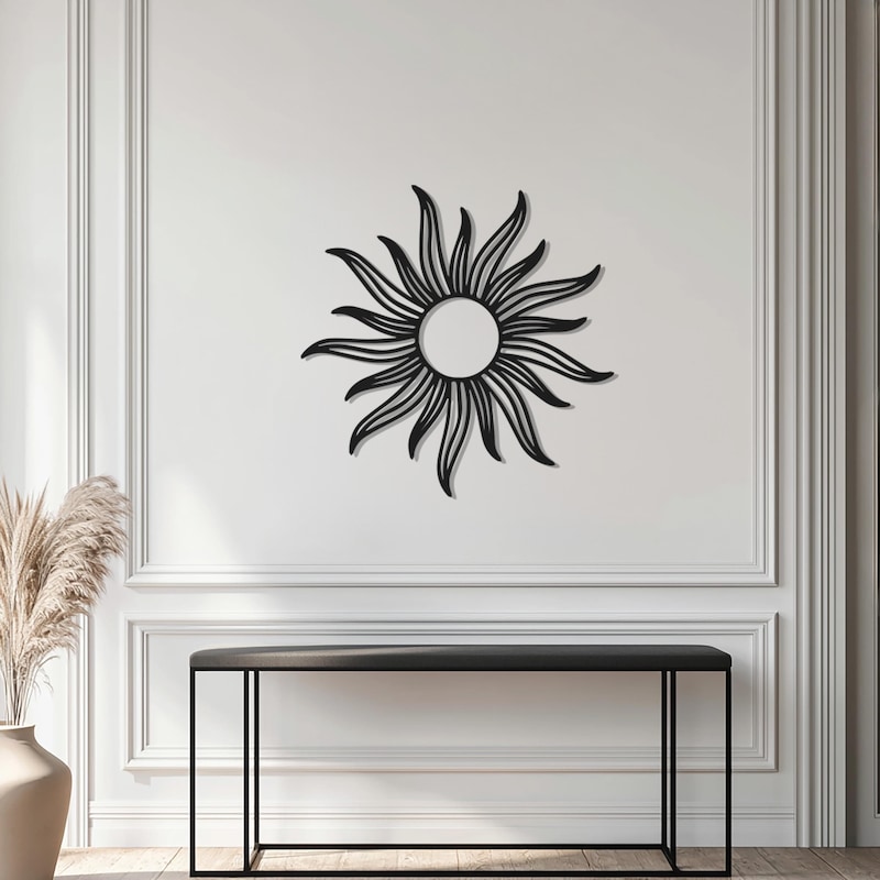 Sun Metal Wall Art - Etsy
