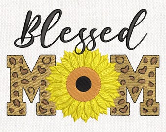 Mama Embroidery Design, Blessed Mom Embroidery Design, Mama Machine ...