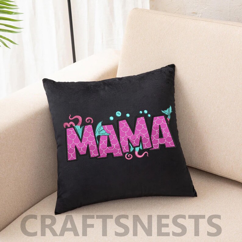 Mama Embroidery Design, Mother's Day Embroidery Design, Mother's Day ...