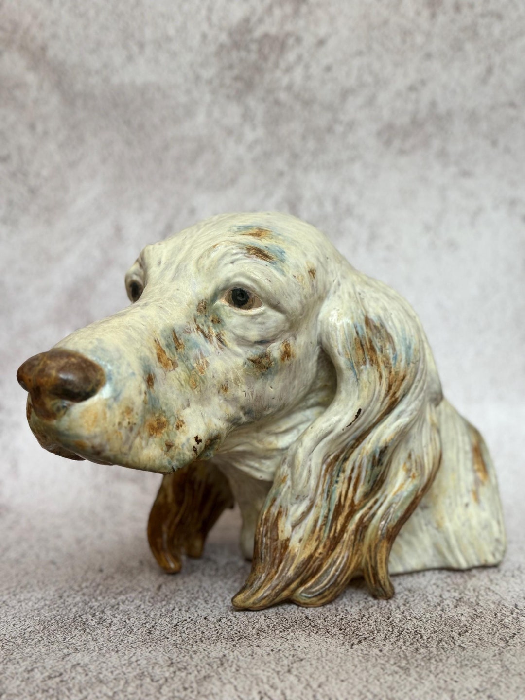 Very Rare Vintage 1970s Lladro Setter's Head Figurine 2045 – A ...