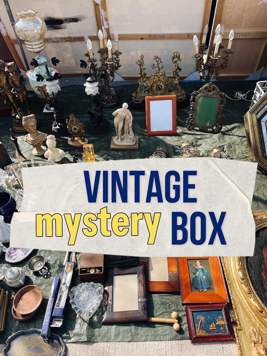 Vintage Mystery Box – Cottagecore & Retro Decor – Antique-inspired Gift ...