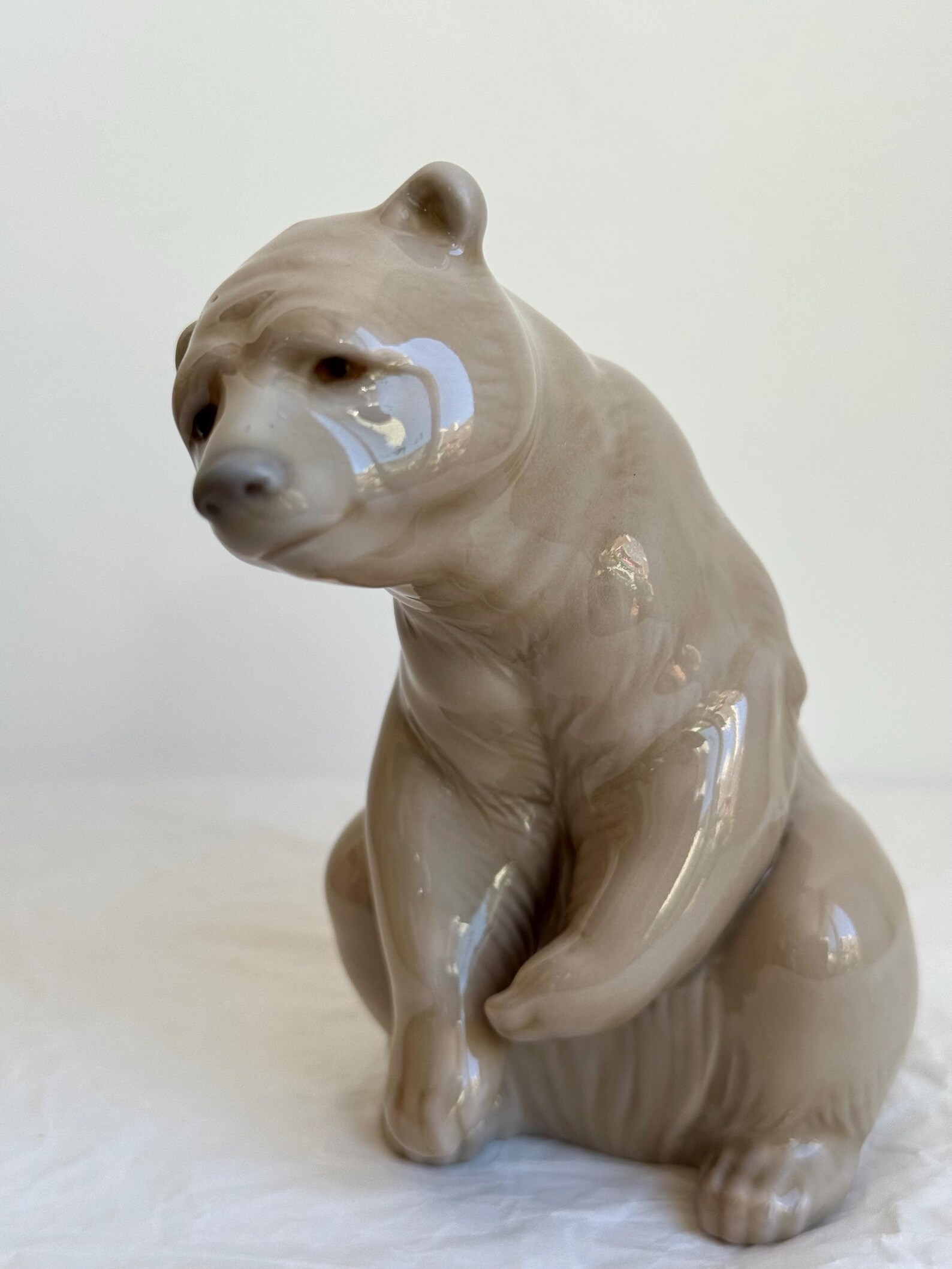 Rare Vintage Lladro Bear Figurine - Unique Collectible With Inverted ...