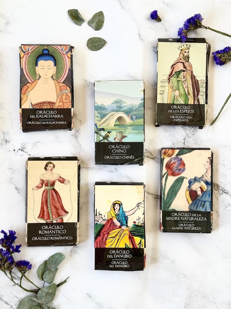 Rare Vintage 2002 Oracle Cards by Lo Scarabeo – Sealed Vintage Tarot ...