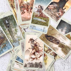 Rare 2000s Vintage Native American Tarot Deck, Divination Cards ...