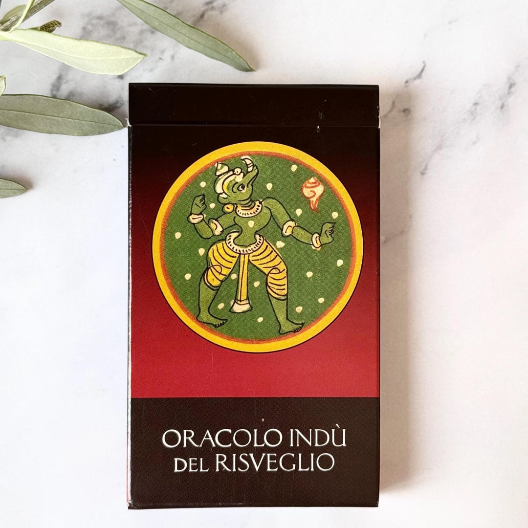 Rare Hindu Oracle of Awakening Tarot – Sealed 2004 Lo Scarabeo Vintage ...