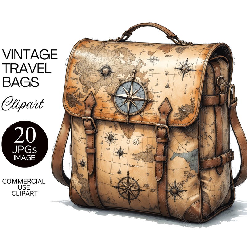 Antique Luggage - Etsy