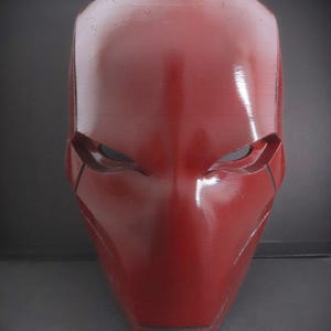 Redhood Inspired Helmet, Redhood Mask, Halloween Mask, Halloween Helmet ...