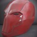 Redhood Inspired Helmet, Redhood Mask, Halloween Mask, Halloween Helmet ...