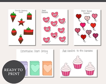 Toddler Activity Journal, Printable DIY Toddler Binder Book, Learning ...