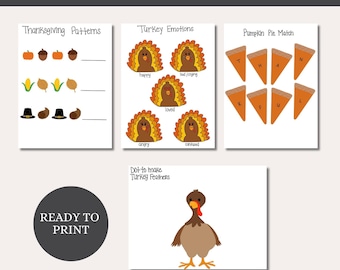 Toddler Activity Journal, Printable DIY Toddler Binder Book, Learning ...