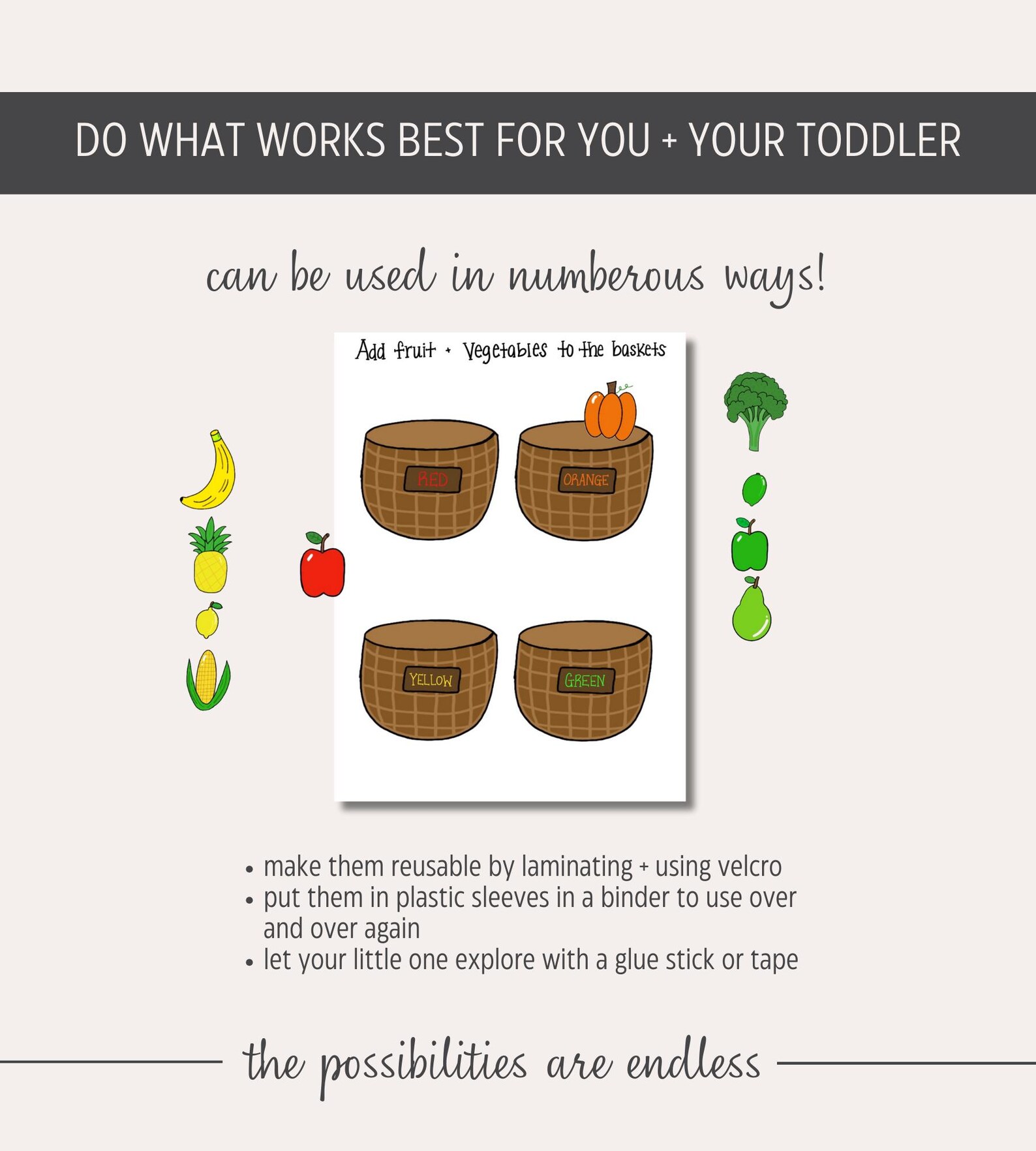 Toddler Activity Journal, Printable DIY Toddler Binder Book, Learning ...