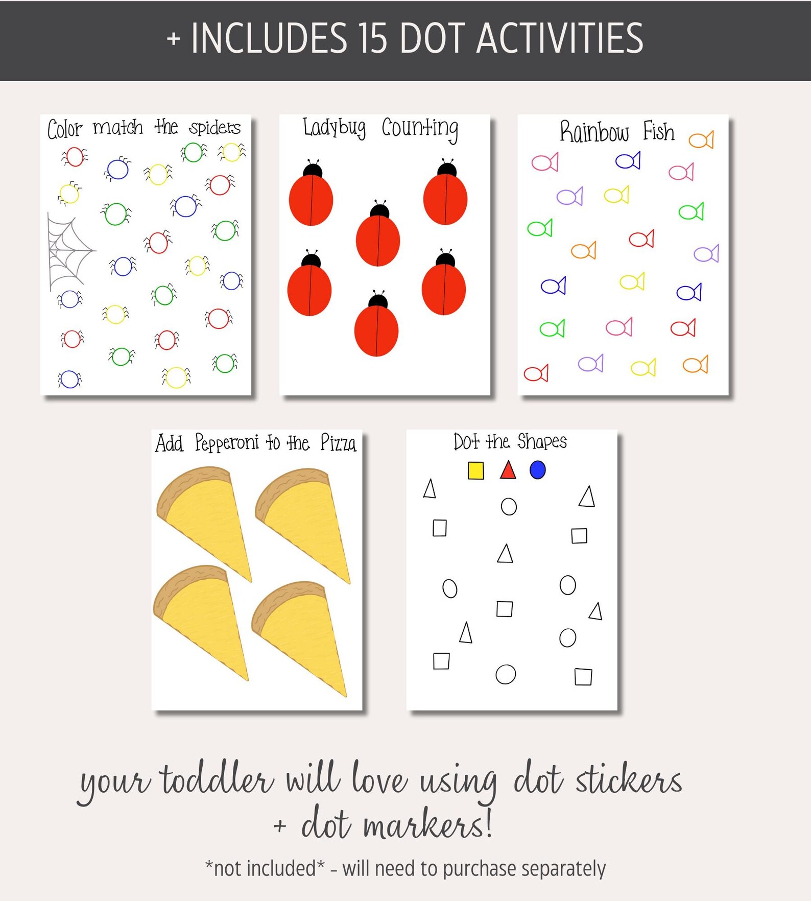 Toddler Activity Journal, Printable DIY Toddler Binder Book, Learning ...