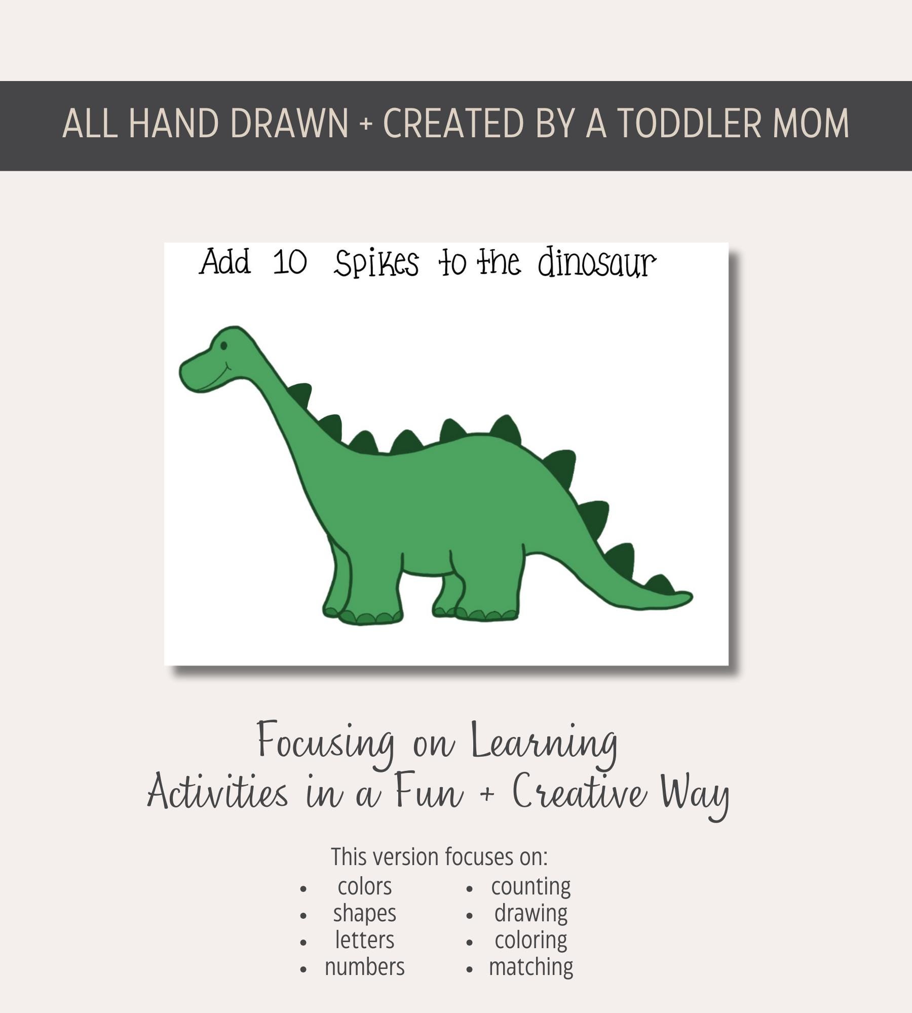 Toddler Activity Journal, Printable DIY Toddler Binder Book, Learning ...