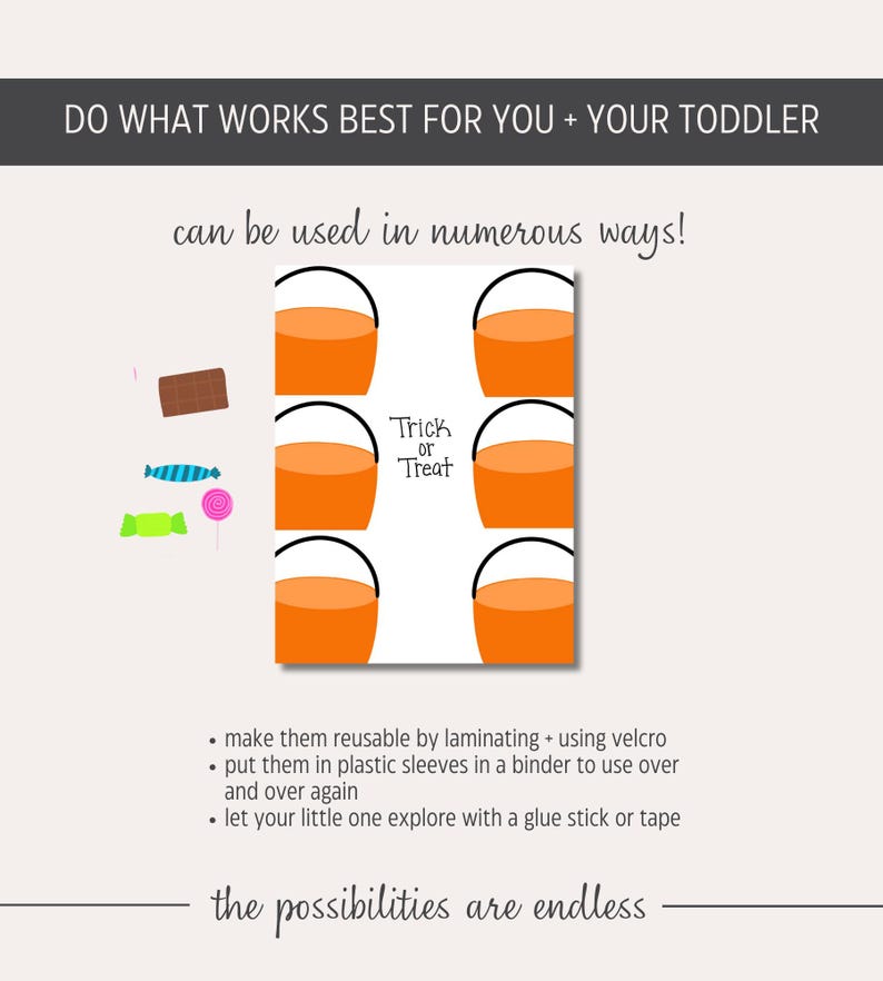 Fall + Halloween Toddler Activity Journal, Printable DIY Toddler Binder ...