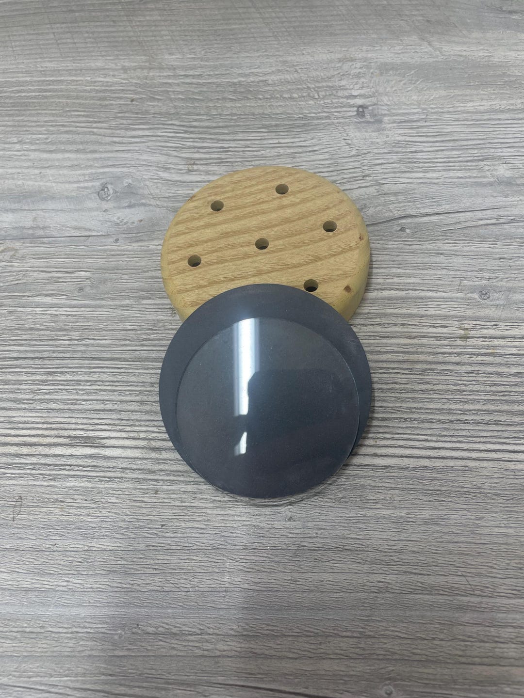 Mulberry 3 1/2 Slate Over Glass Pot Call Kit. - Etsy