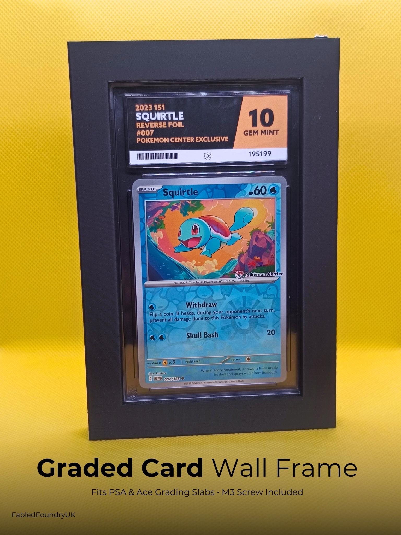 Pokemon TCG Slab Holder Graded Card Display Stands For PSA, CGC, ACE ...