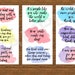 27 Kindness/compliment Cards - Etsy