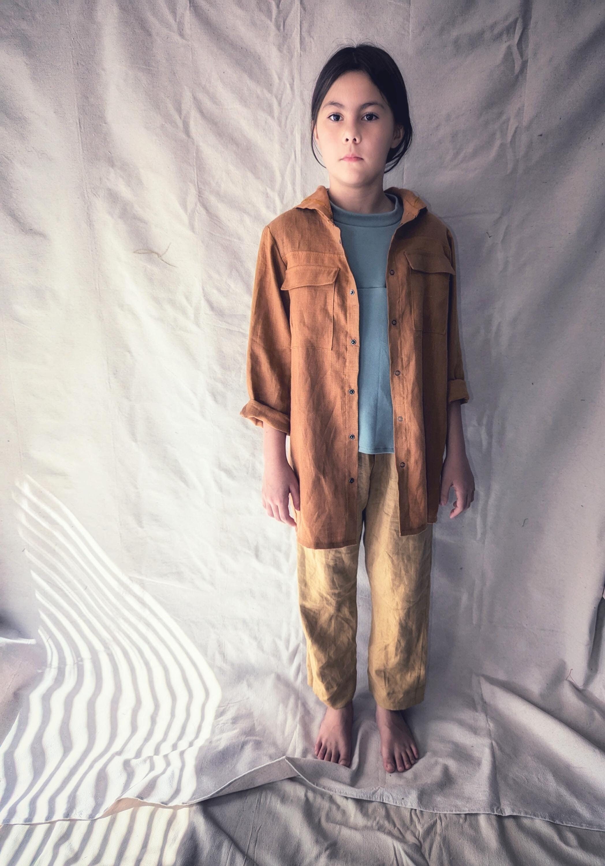 Kids Modern Sewing Pattern Gender Neutral Printable Pdf Childrens ...