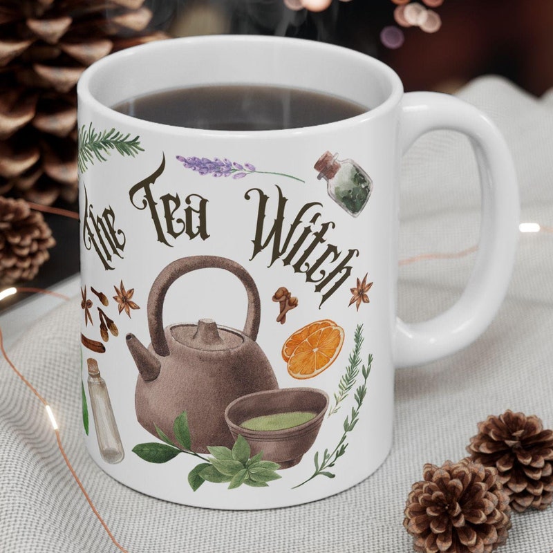 Spooky Tea Infuser Mug - Etsy