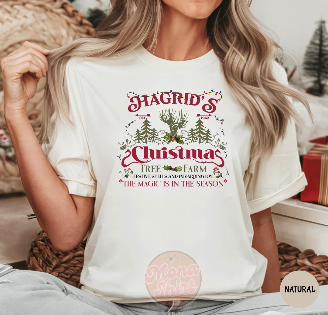 Hagrid's Christmas Tree Farm Shirt, Christmas Shirt, Holiday Season ...