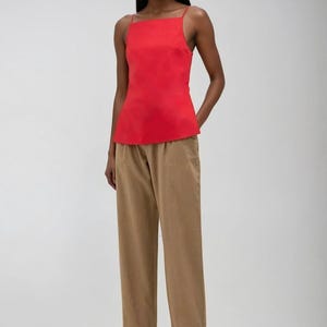 Backless Halter Top Sewing Pattern – Adjustable Tie Blouse With Open ...