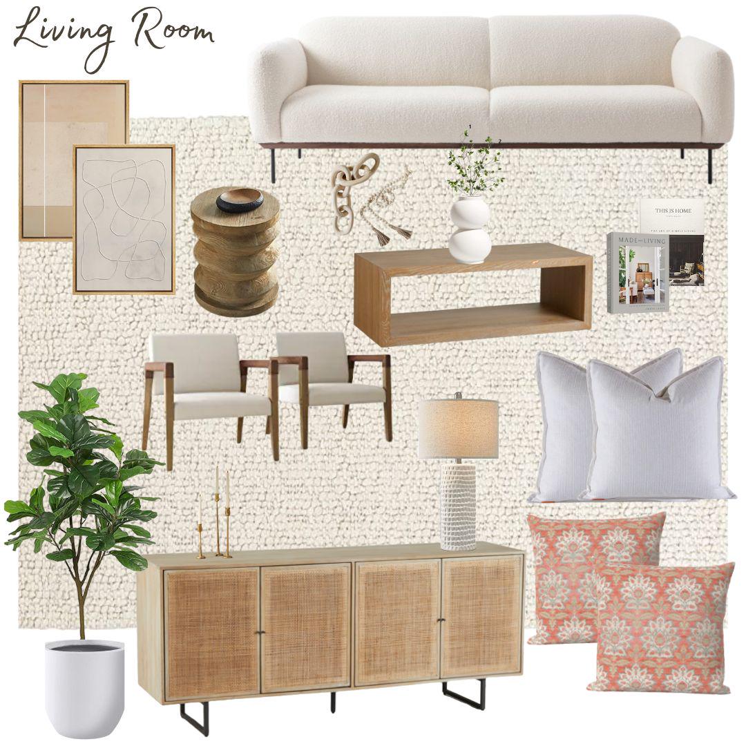 Custom Interior Design | Mood Board | Virtual Room Design - Etsy