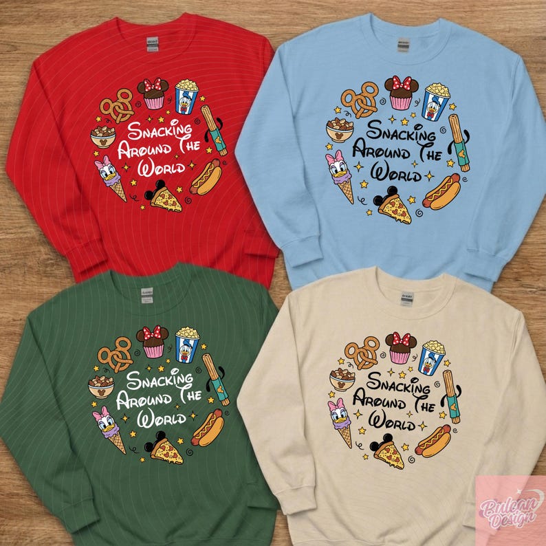 Snacking Around the World Svg | Disney Foodie Shirt Png | Epcot Food ...