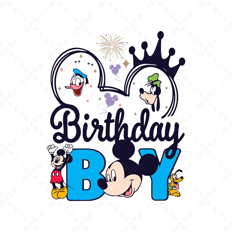 Mickey Mouse Svg - Etsy