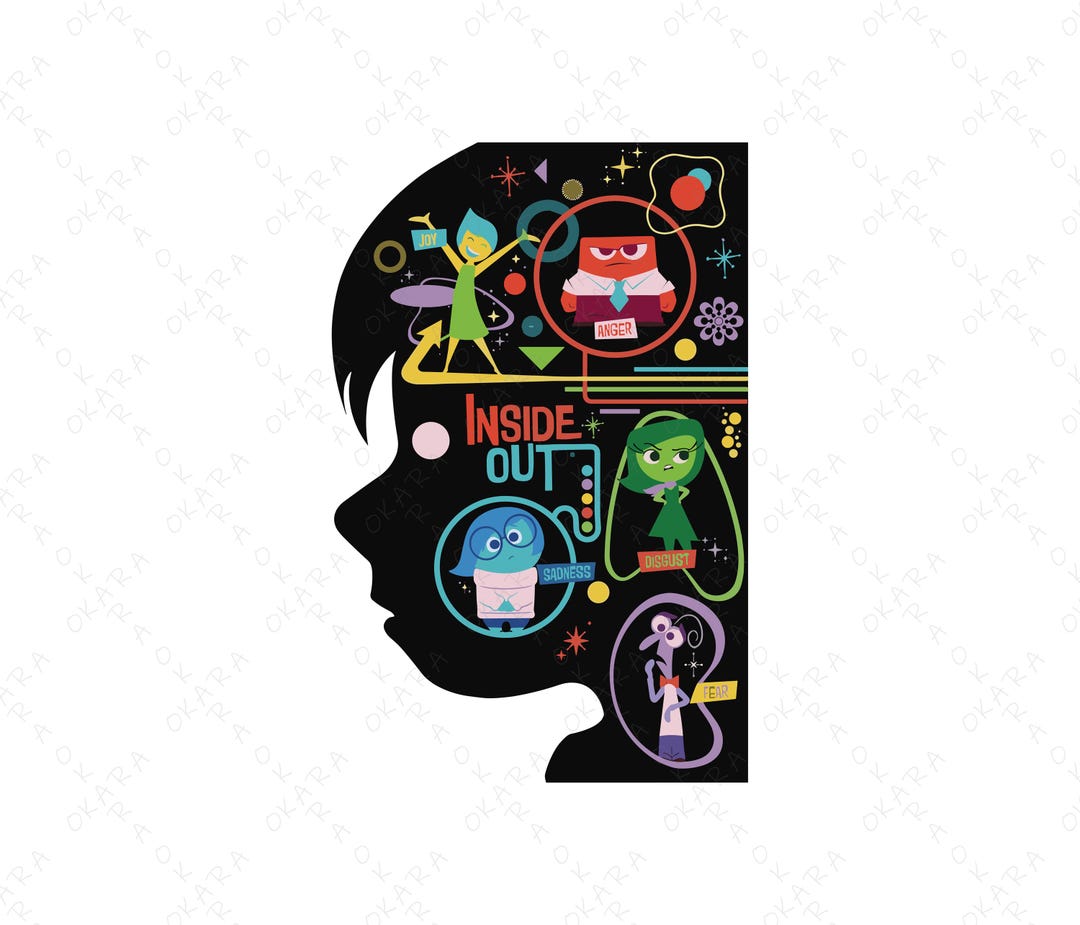 Inside Out Png, Printable Inside Out Design, Inside Out Head Png ...