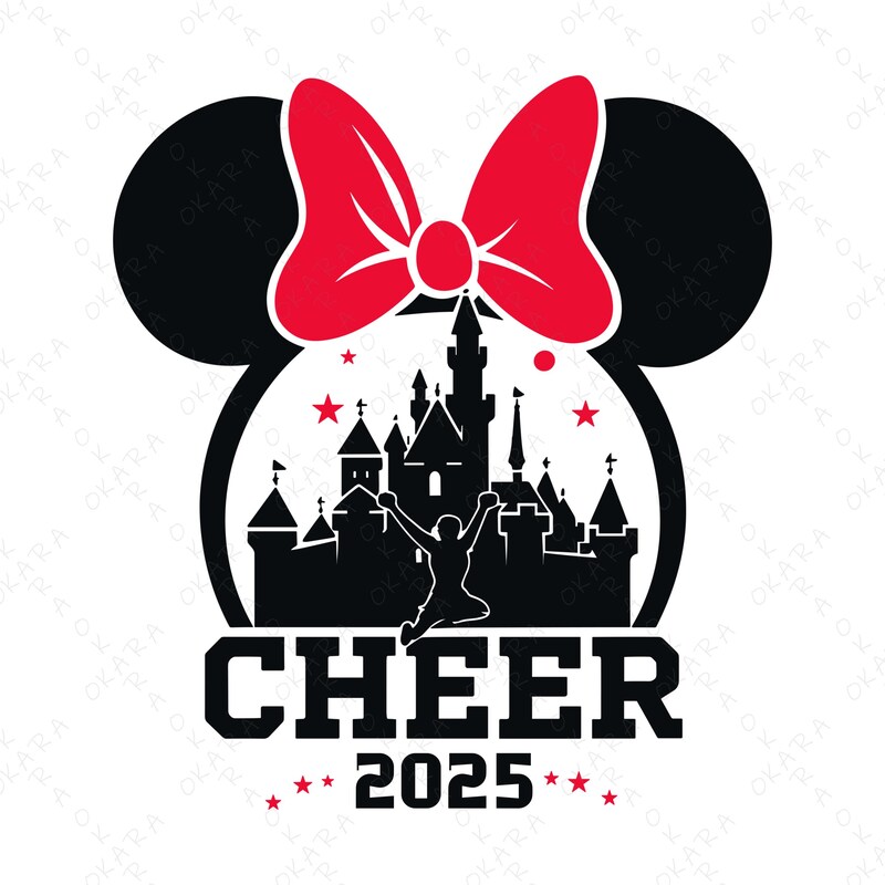Minnie Mouse Png Cheer - Etsy