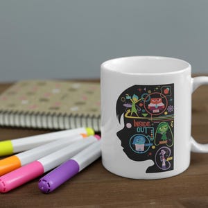 Inside Out Characters in Head Design for Shirt - Mug - Tote Bag ...