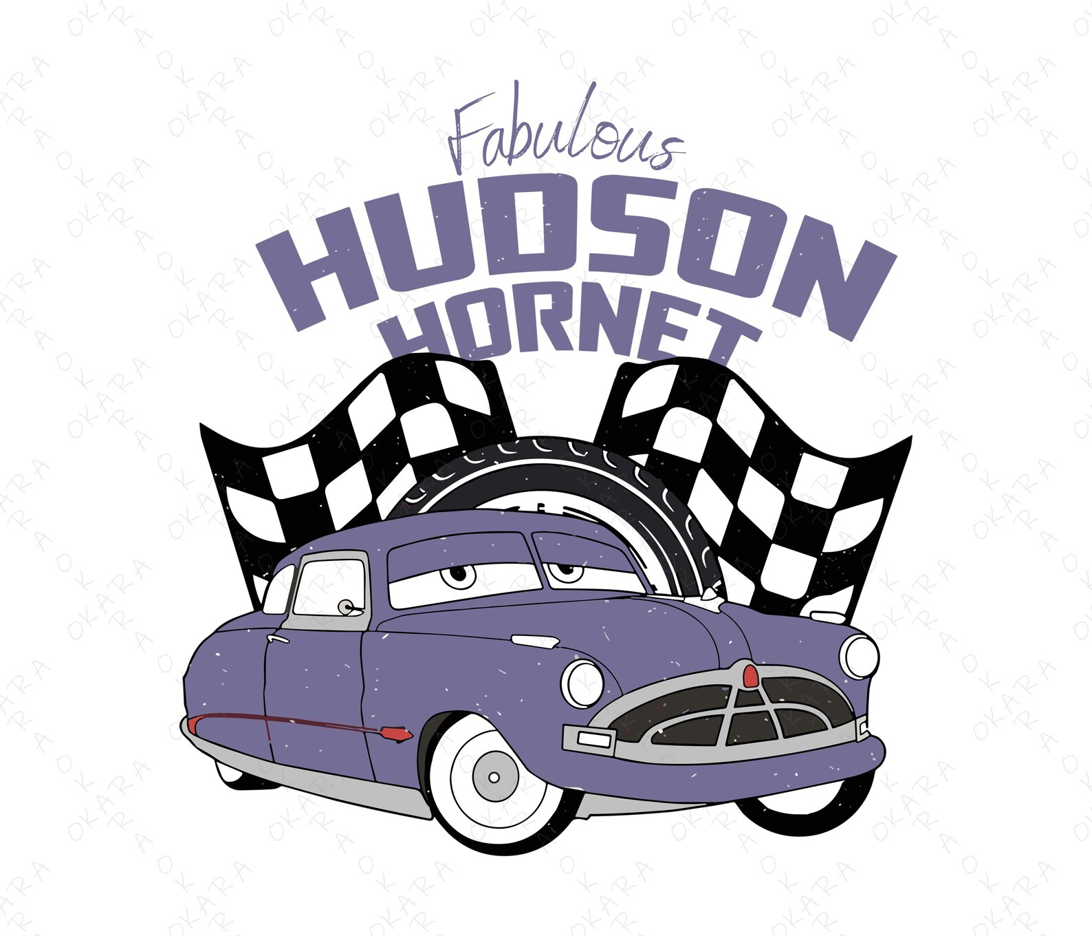 Fabulous Hudson Hornet Design for Shirt - Mug - Tumbler - Tote Bag ...