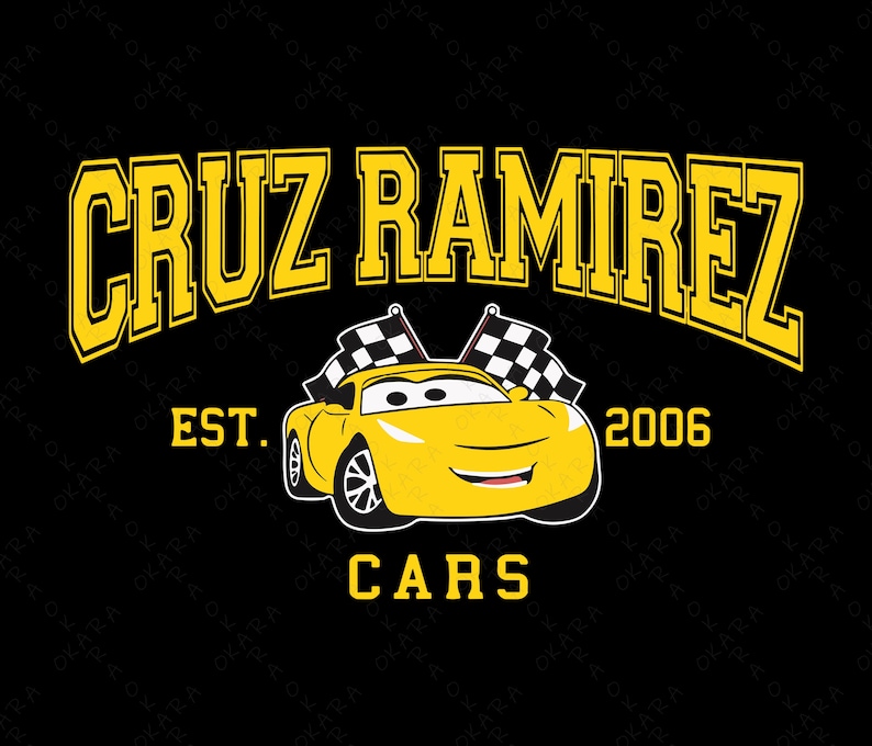 Cruz Ramirez Est. 2006 Design for Shirt - Mug - Tumbler - Tote Bag ...